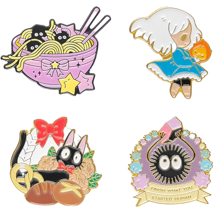 Studio Ghibli Wonder: Explore The 12 Ultimate Enamel Pins For Fans