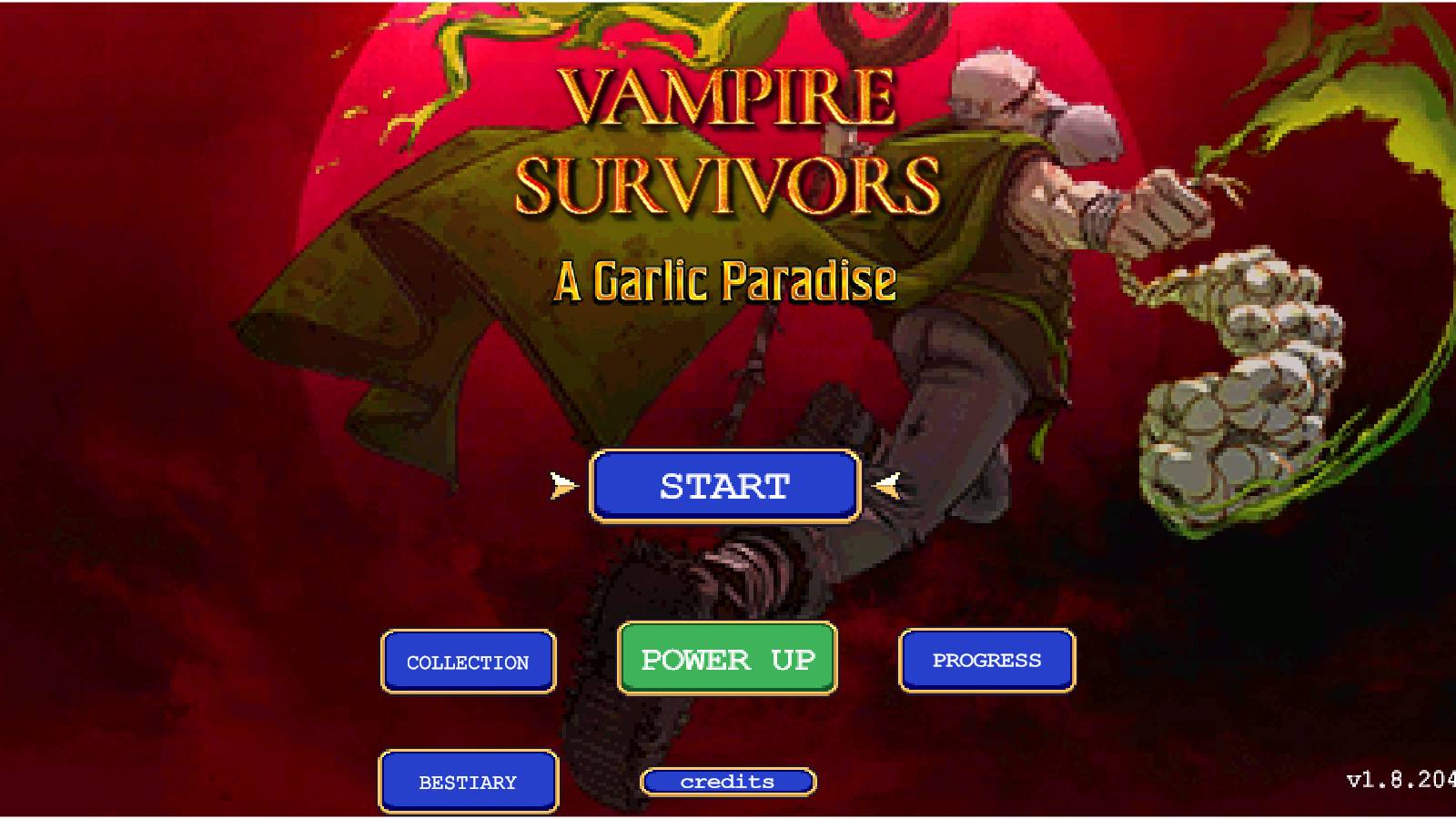 Vampire Survivors: All Unlockables in A Garlic Paradise (Adventure)