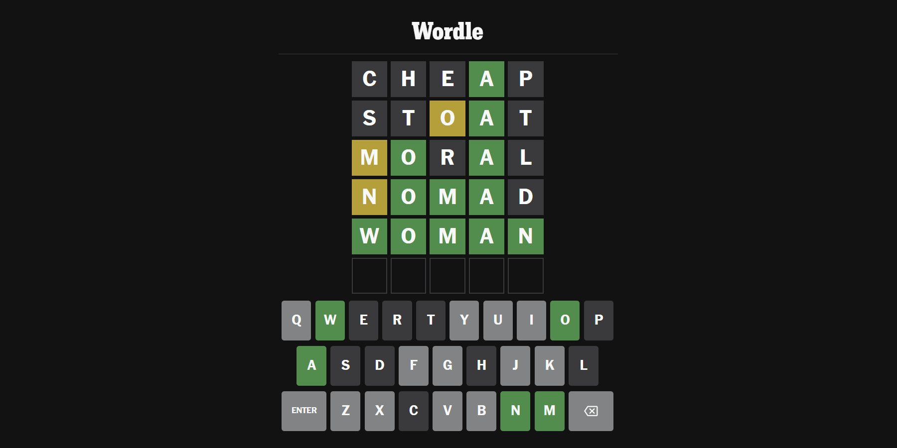 New York Times Wordle: Hints and Answers for #900 December 6, 2023