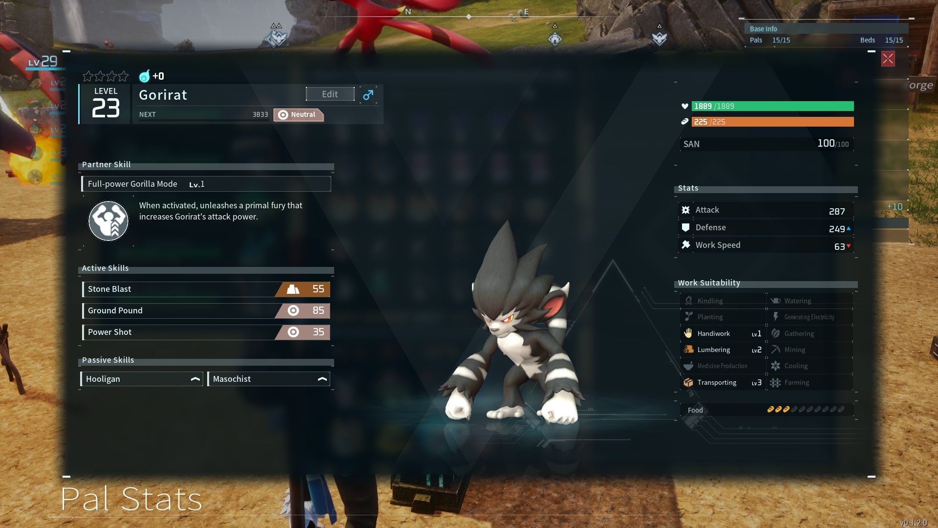 Palworld: How to Find & Catch Gorrirat