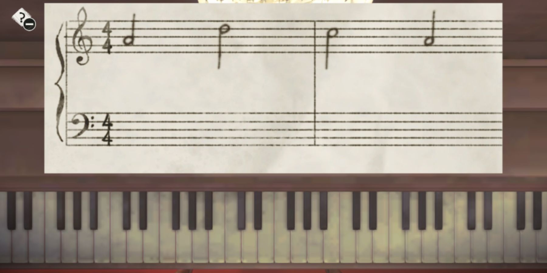 How to Solve the Piano Puzzle in Another Code: Recollection