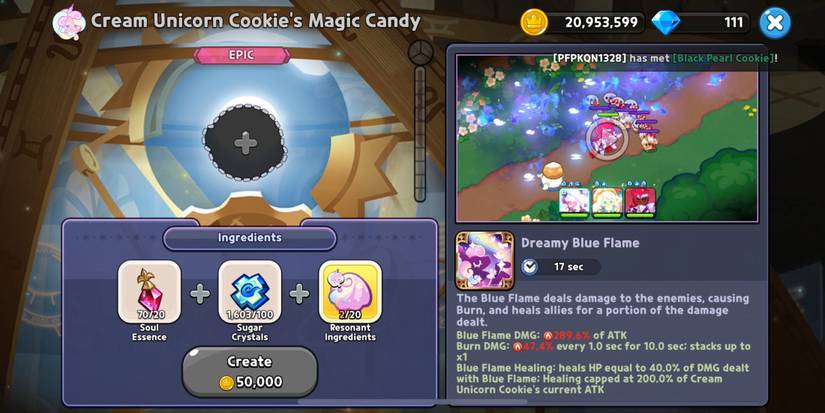 Cookie Run Kingdom: Cream Unicorn Cookie Toppings Build