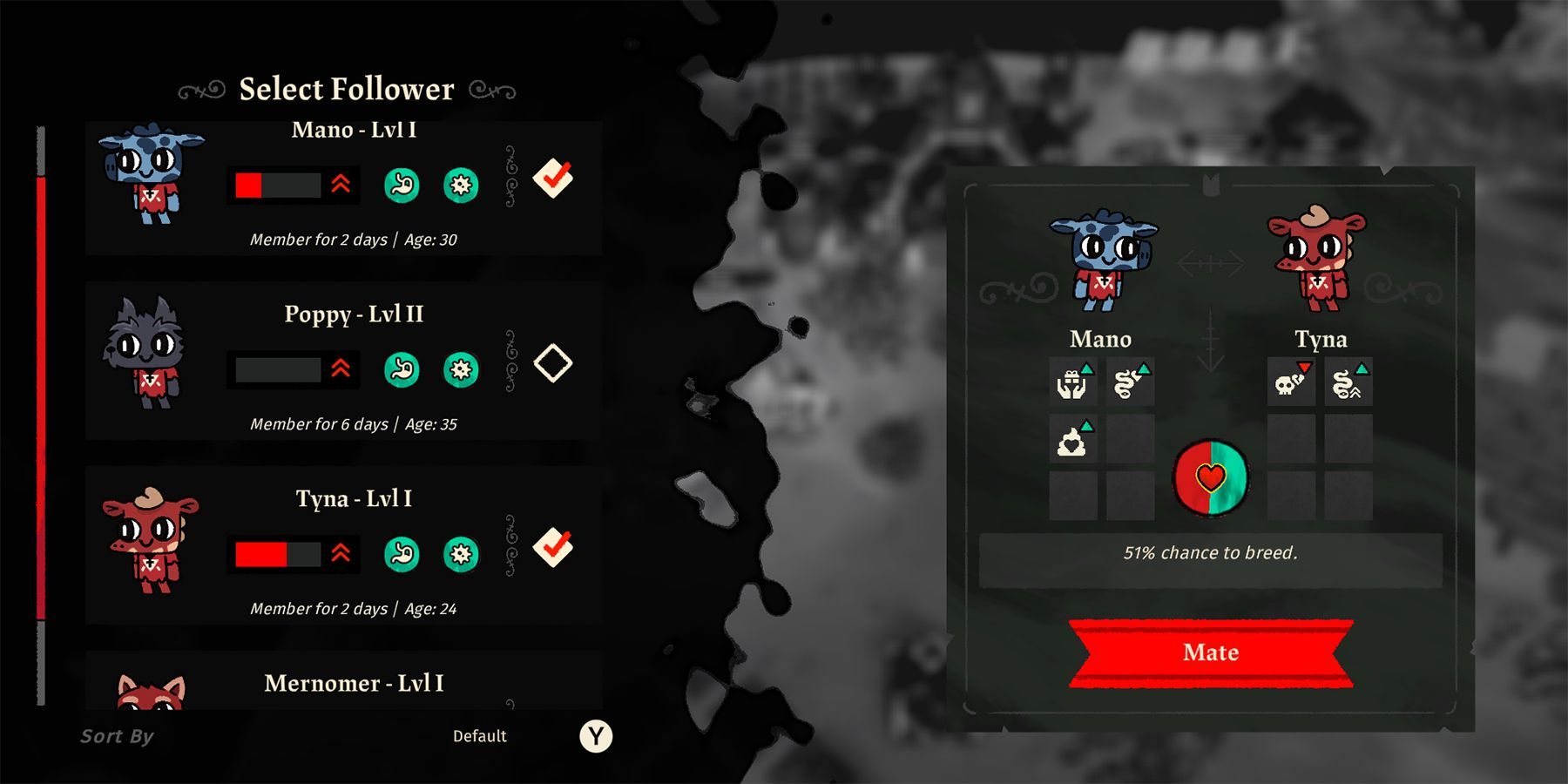 Cult of the Lamb: How to Mate Followers