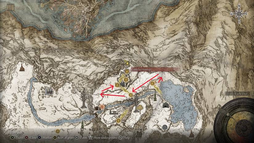 Elden Ring: How to Get to Consecrated Snowfield