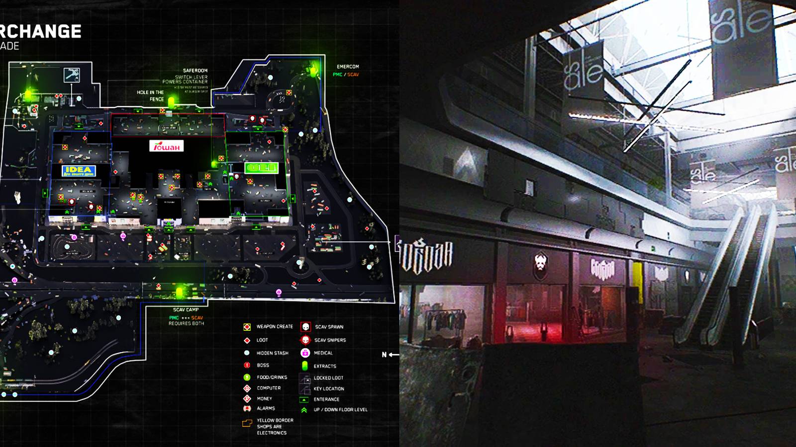 Escape From Tarkov: All Interchange Extraction Points