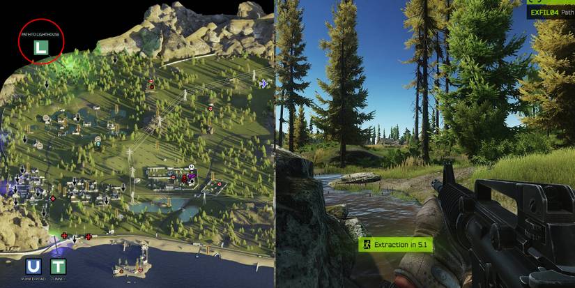 Escape From Tarkov: All Shoreline Extraction Points