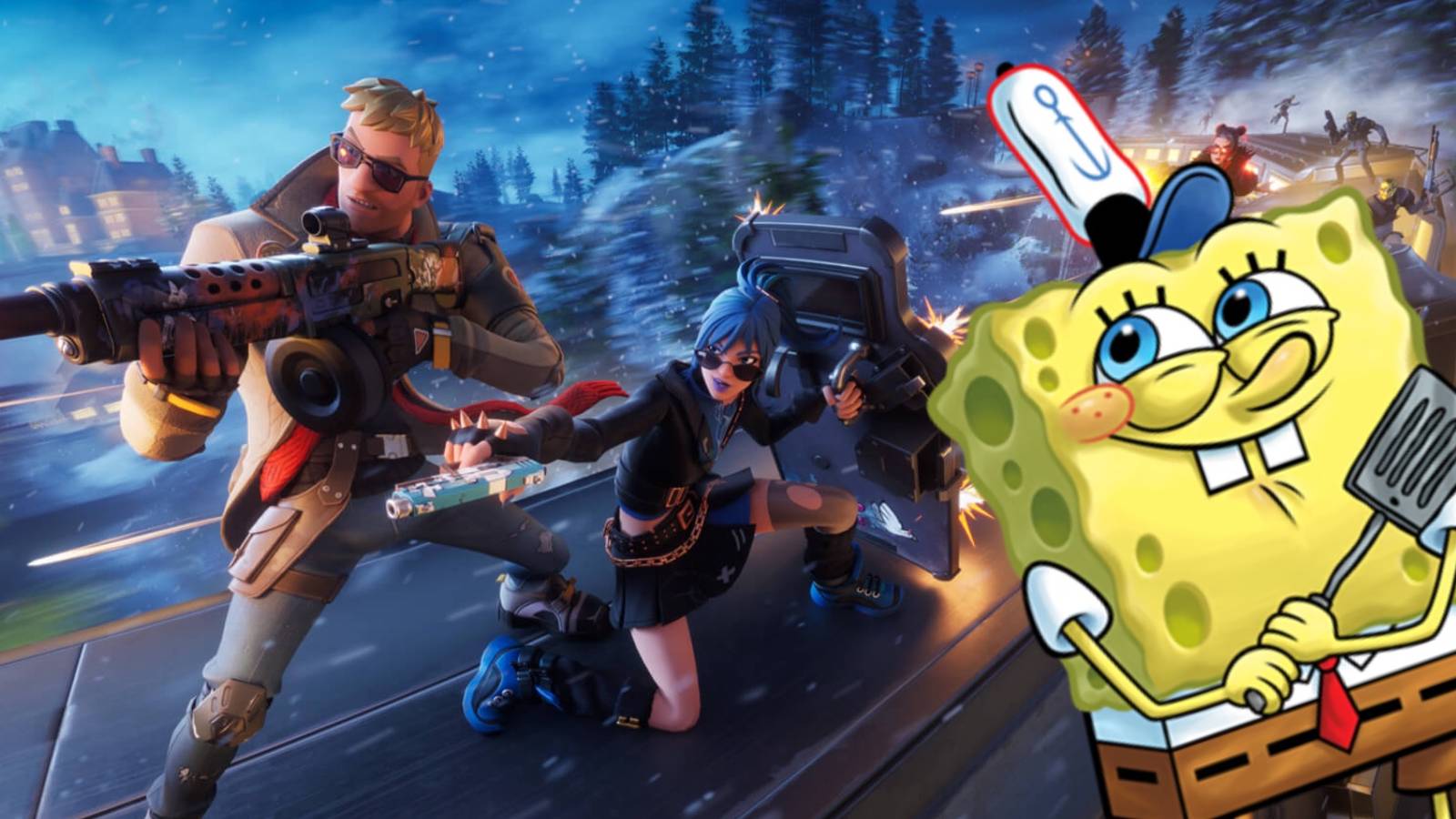 Fortnite Player Creates Awesome SpongeBob Skin Concept Art