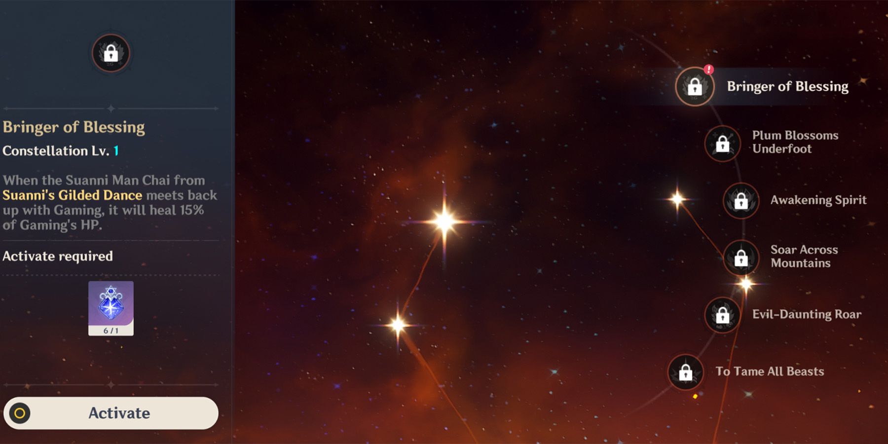 Genshin Impact: Gaming Constellation Guide