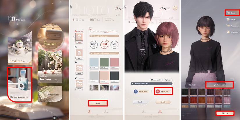 Love And Deepspace: How To Change Hair Color & Length