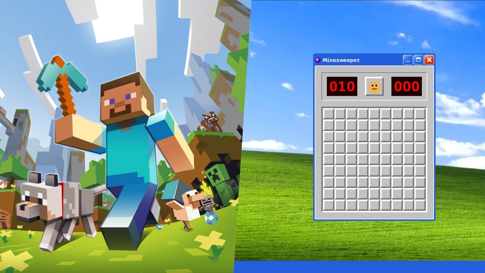 Minecraft Player Builds Playable Version of Minesweeper Using Redstone