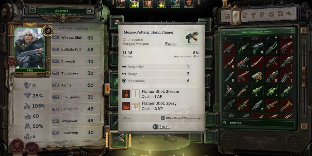 Best One-Handed Ranged Weapons In Warhammer 40K: Rogue Trader