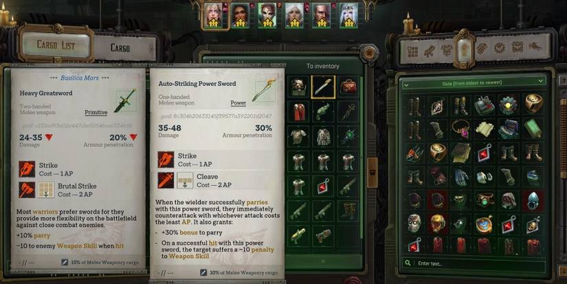 Best One-Handed Melee Weapons In Warhammer 40K: Rogue Trader