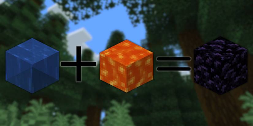 Minecraft: How to Make Obsidian