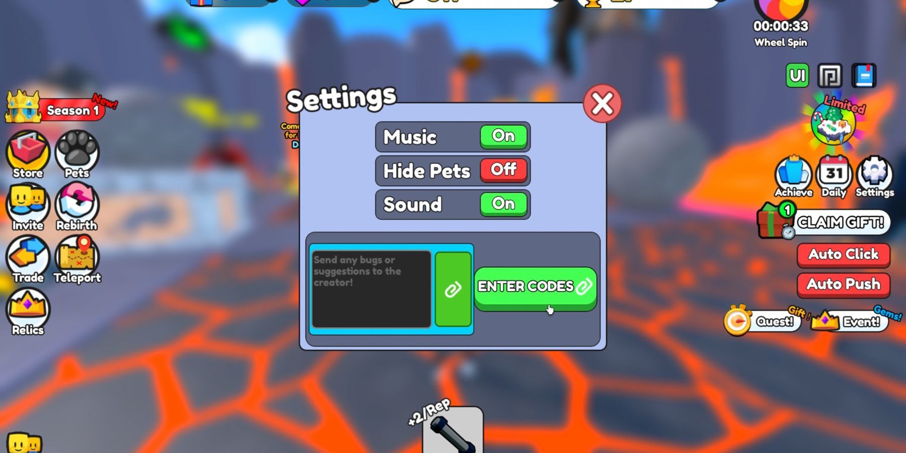 Roblox: Sisyphus Simulator Codes