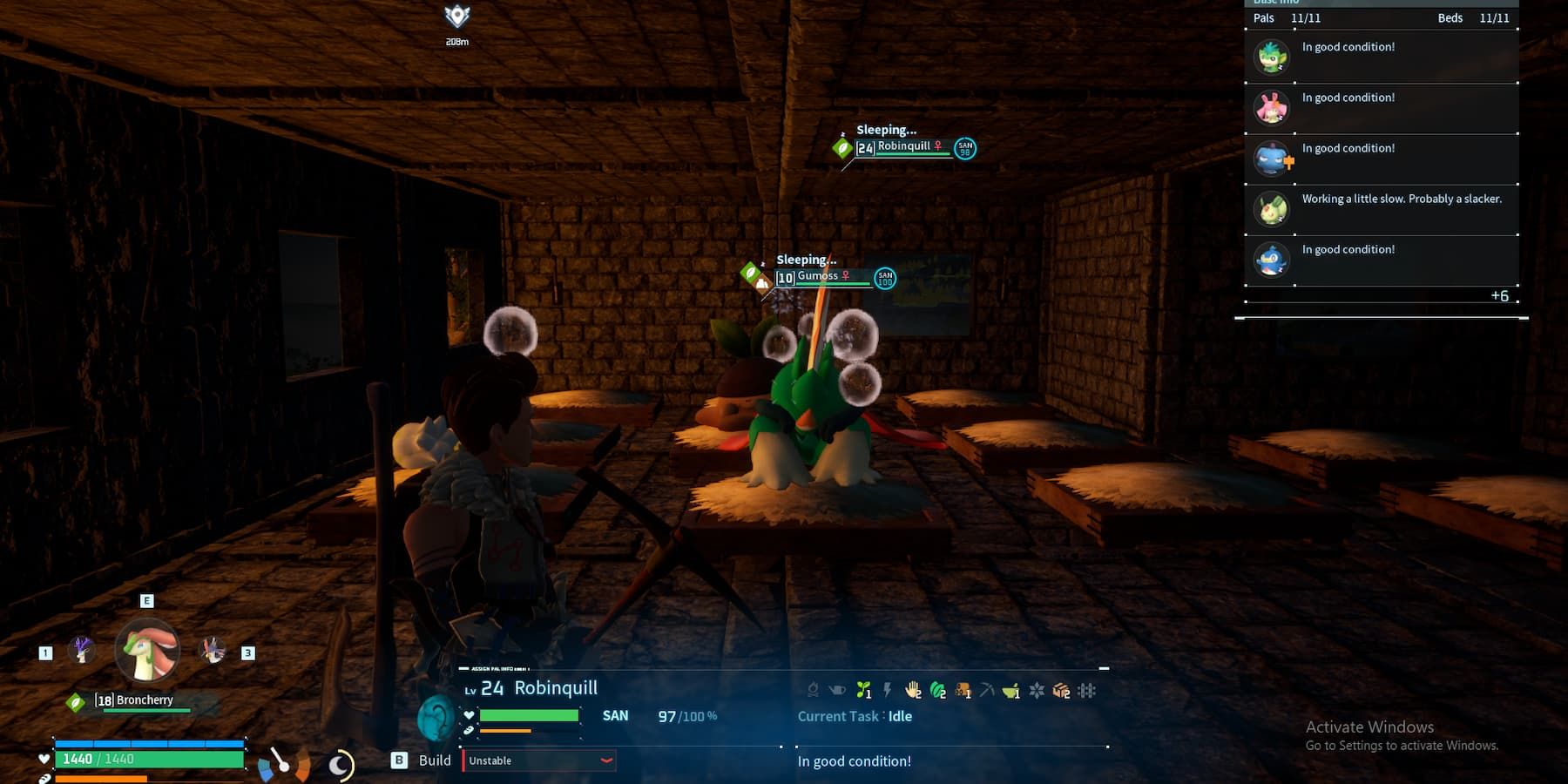 Palworld: How To Increase Pal's Sanity