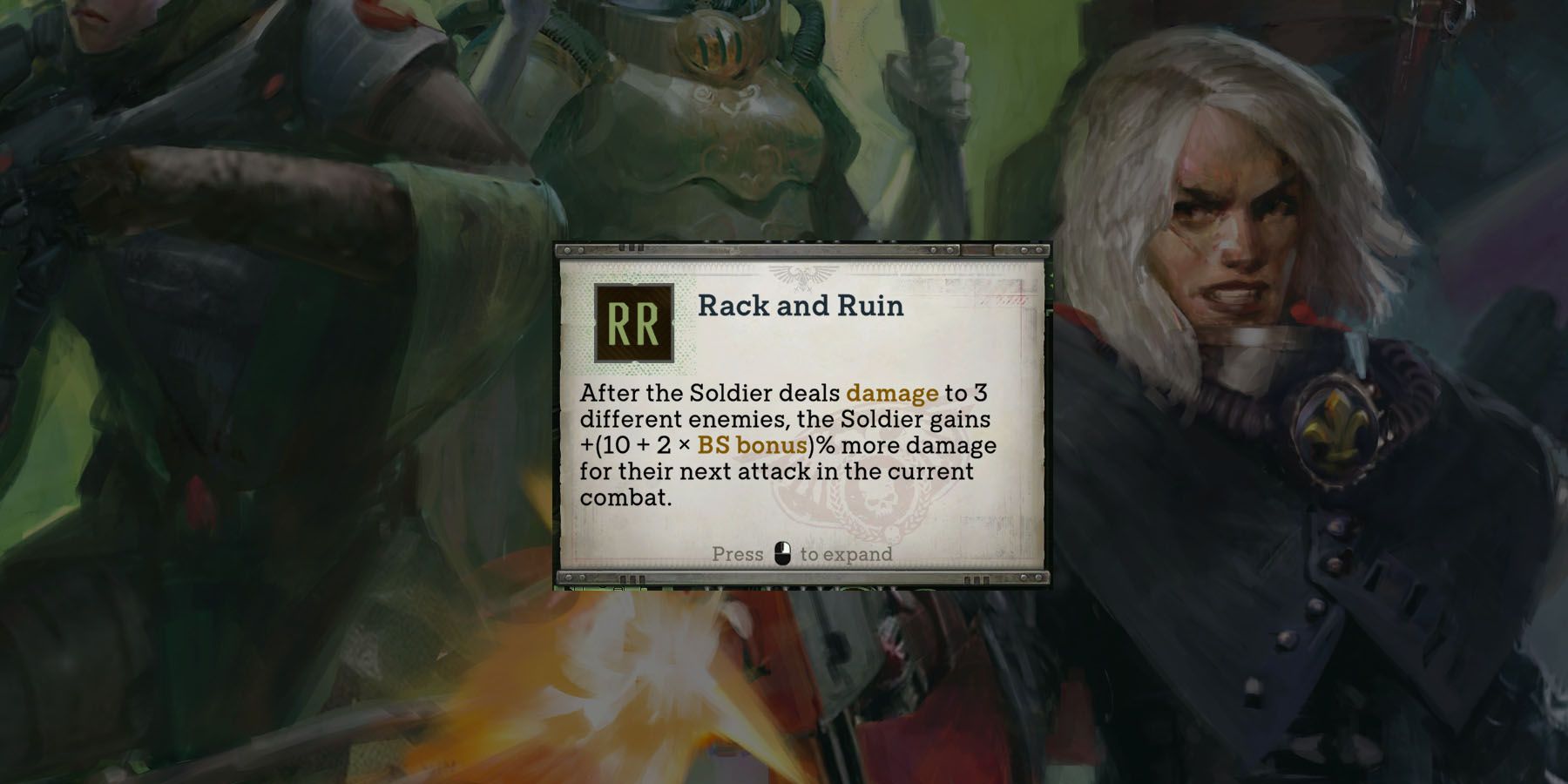 Best Soldier Talents In Warhammer 40K: Rogue Trader