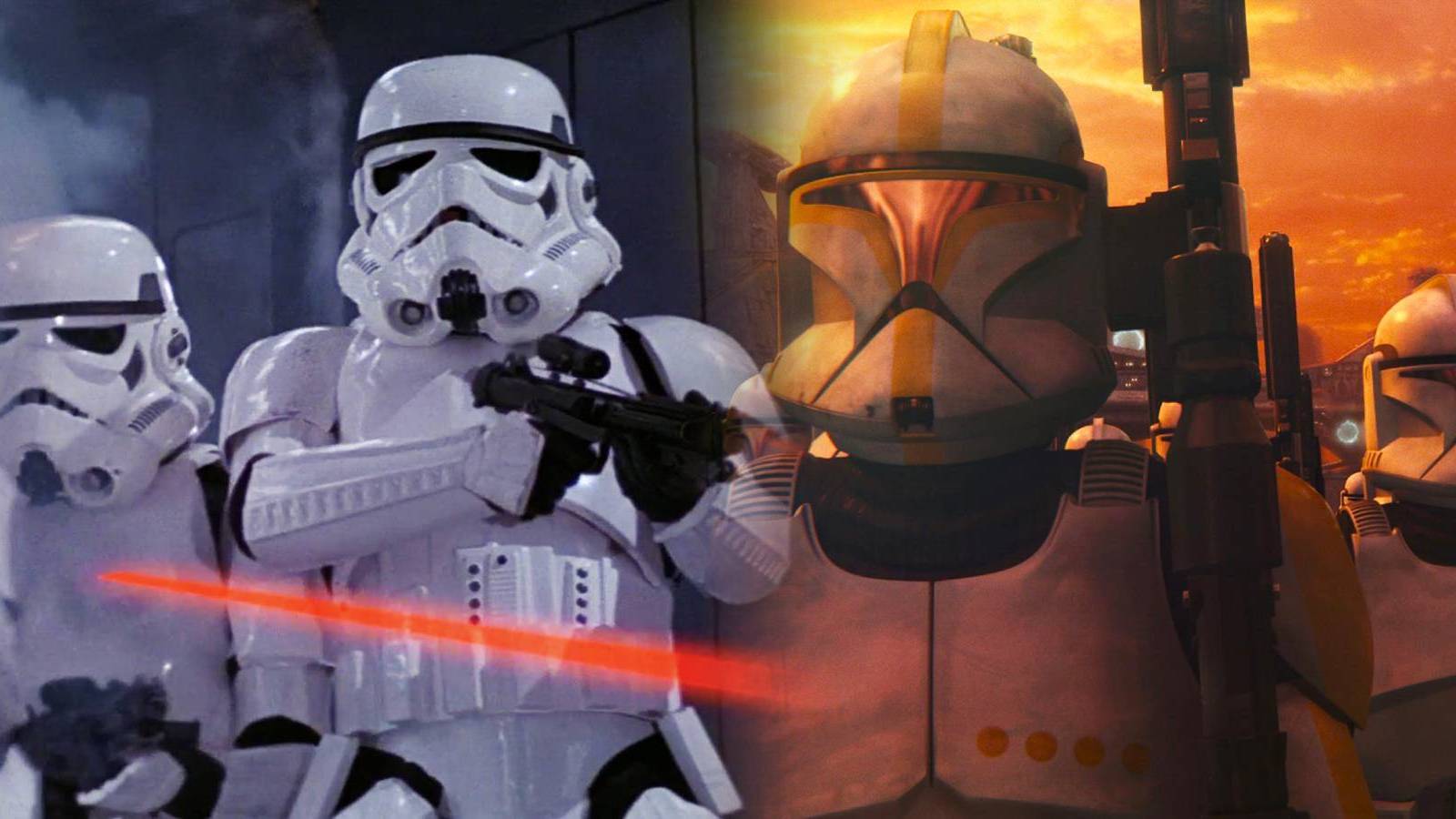 Stormtrooper Clone Trooper Star