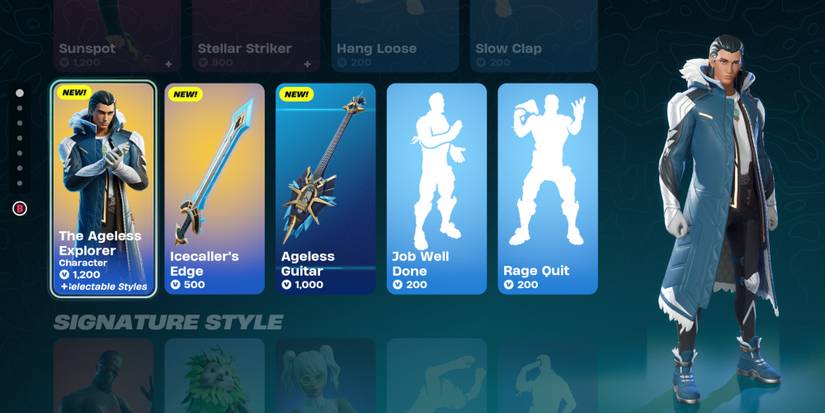 Fortnite: Sunpot and The Ageless Explorer (Set & Prices)
