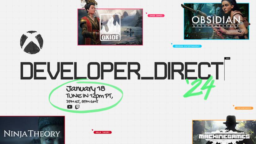 Xbox Developer Direct Confirms Date, Time, and 4 Games