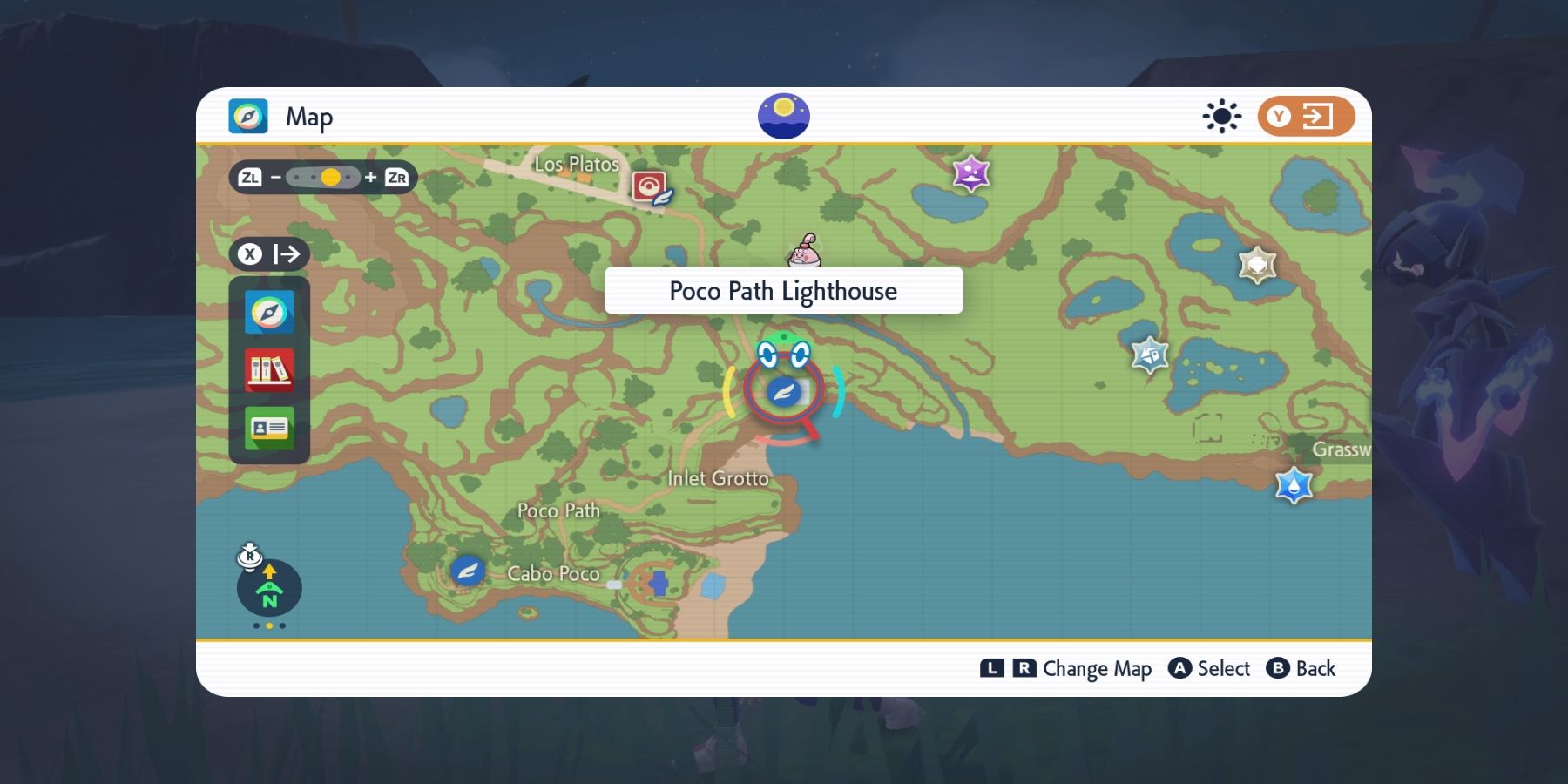 Zapdos Location (The Indigo Disk DLC)