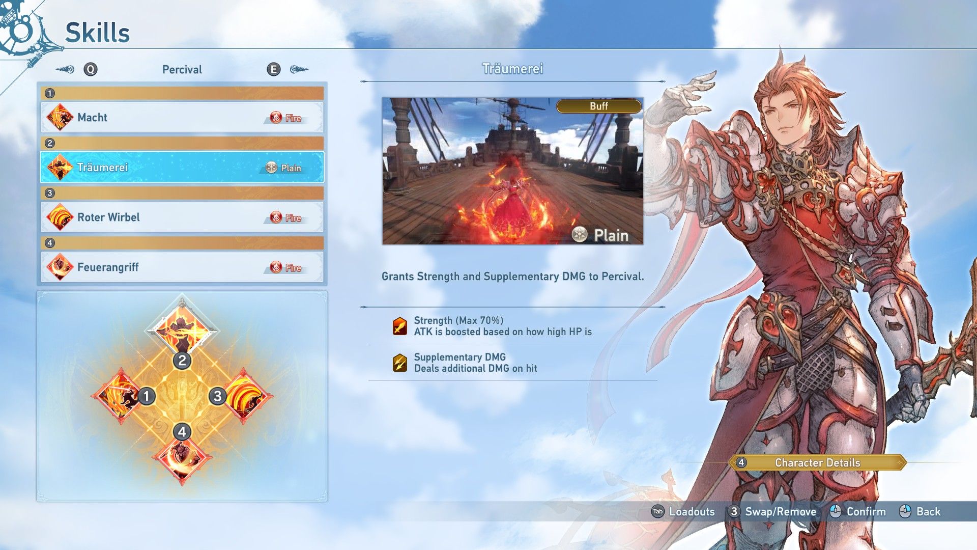 Granblue Fantasy: Relink — Percival Build and Character Guide