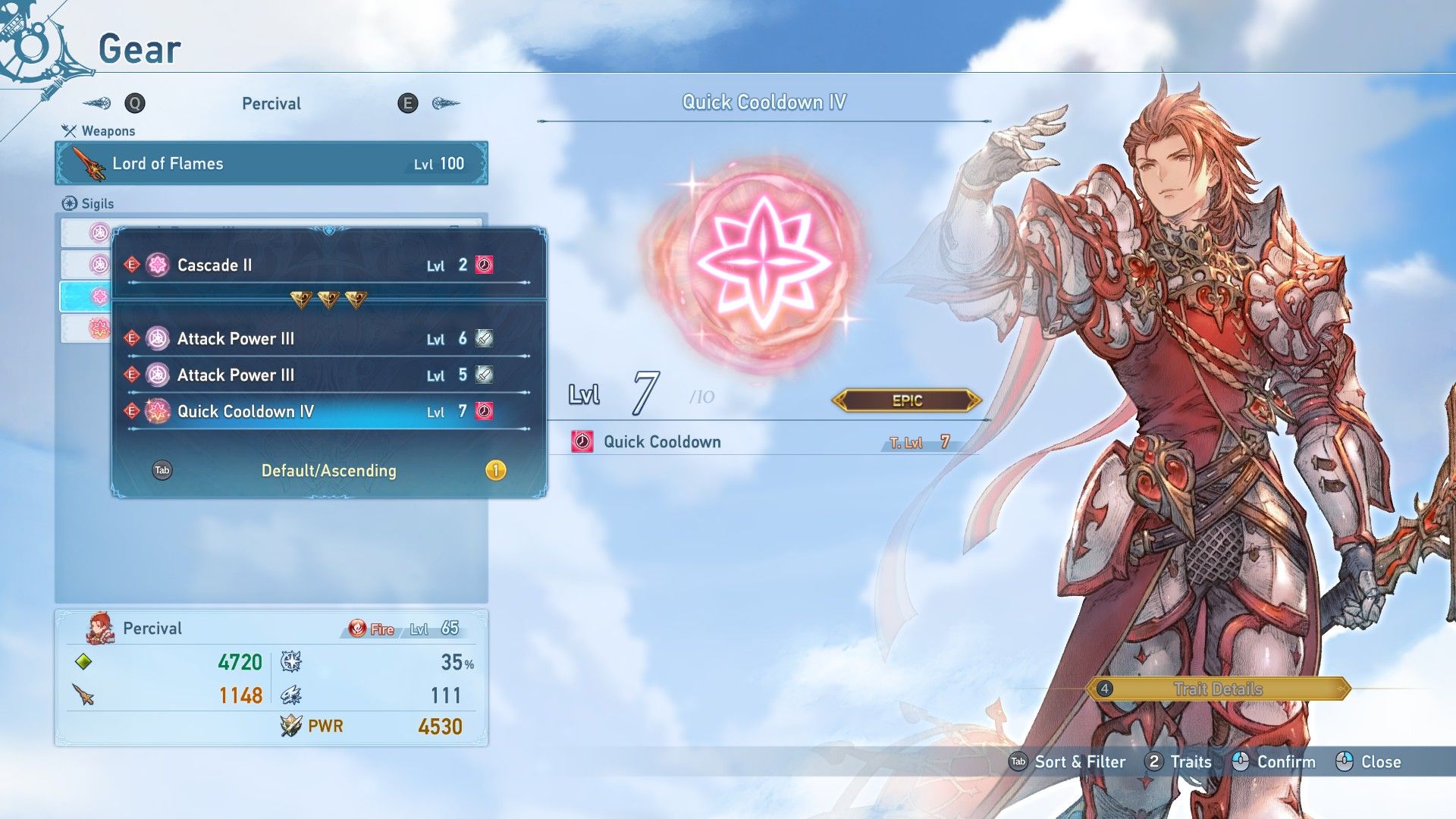 Granblue Fantasy: Relink — Percival Build and Character Guide