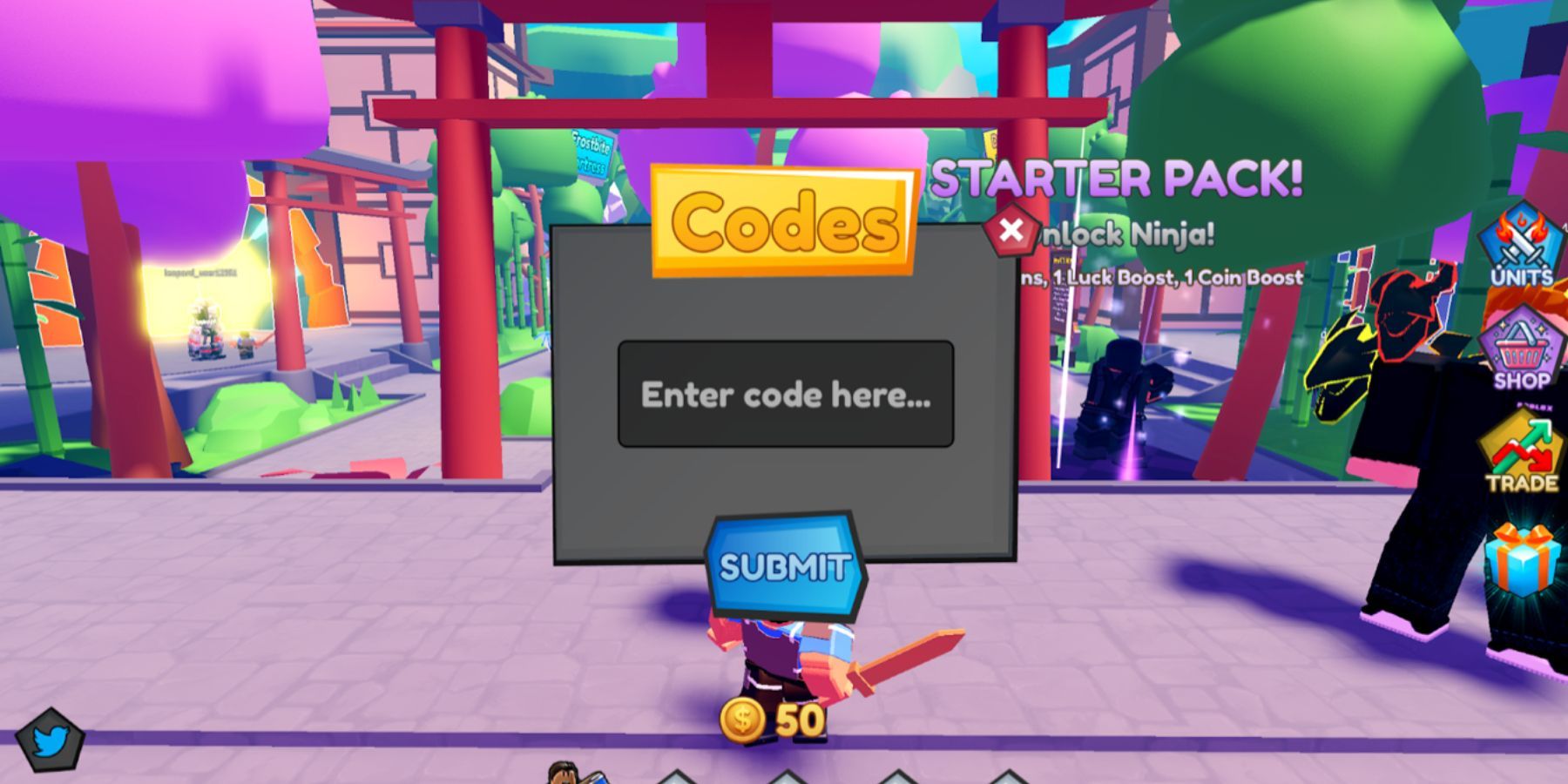 Roblox: Blade Tower Defense Codes