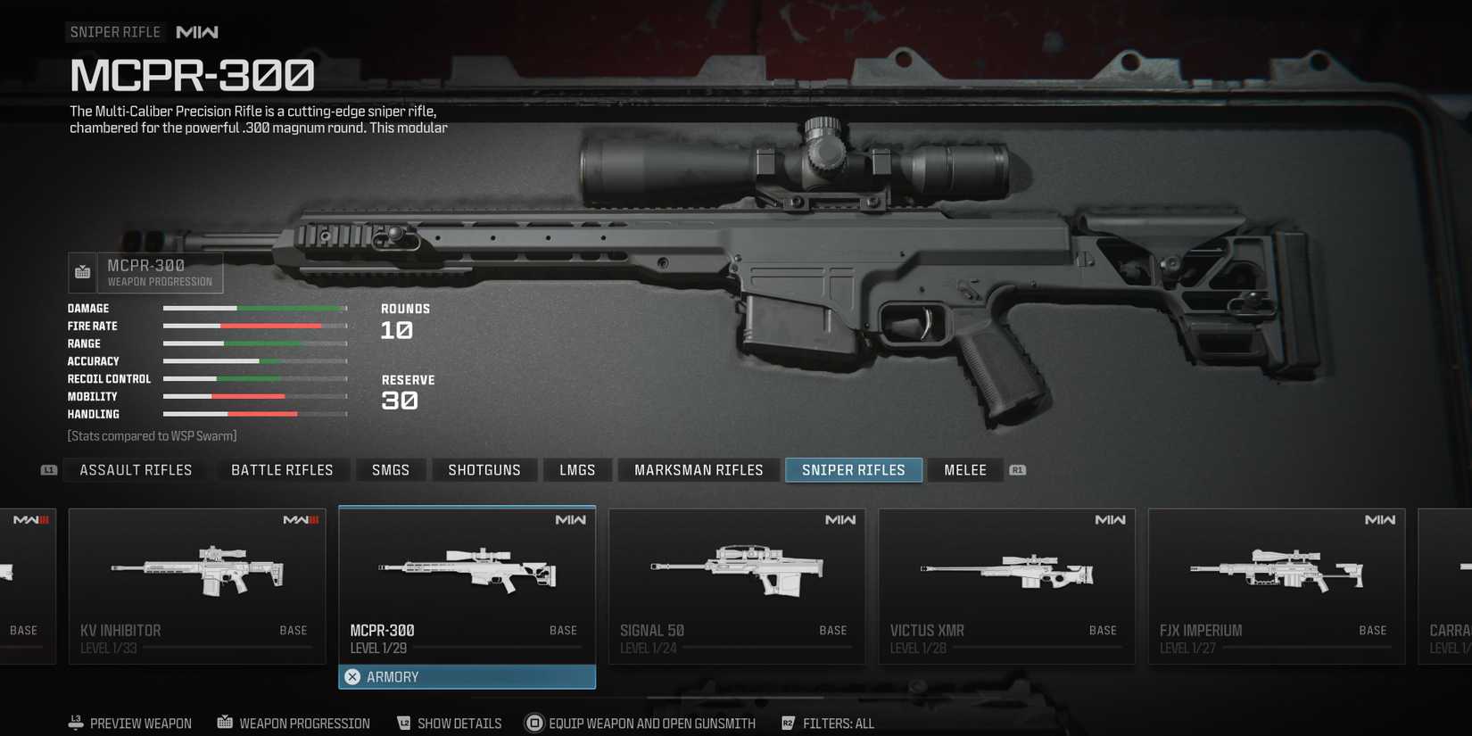 COD MW3: Best Snipers