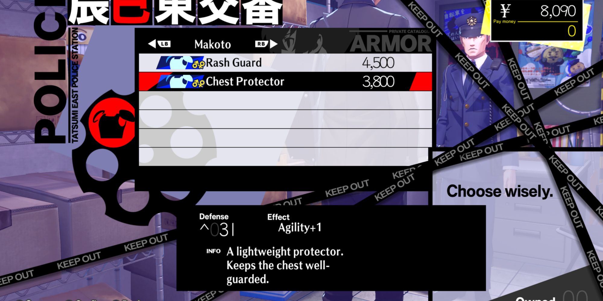 Best Early Armor In Persona 3 Reload