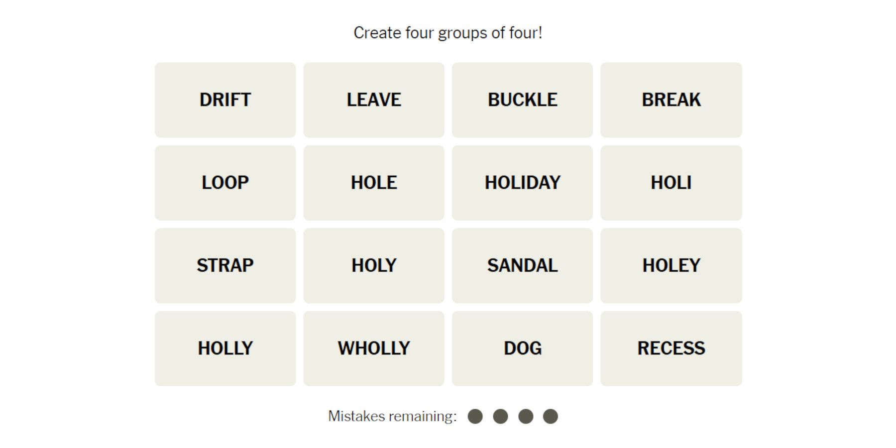 New York Times Connections Hints and Answers for #236 February 2, 2024