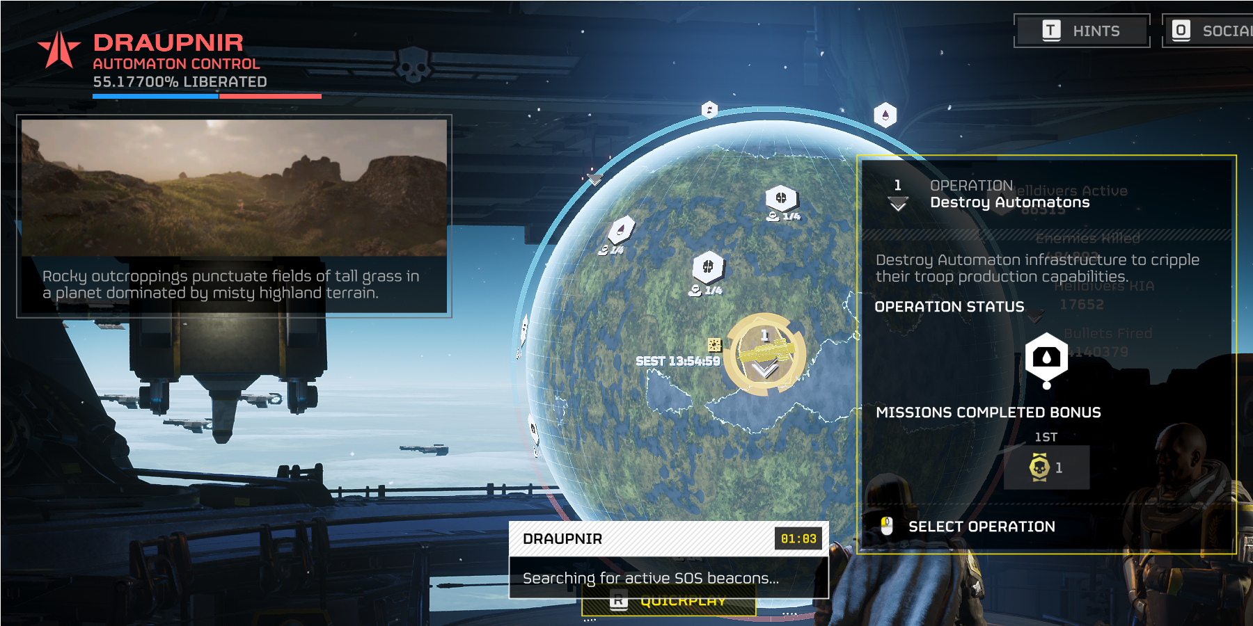 How To Choose A Mission In Helldivers 2
