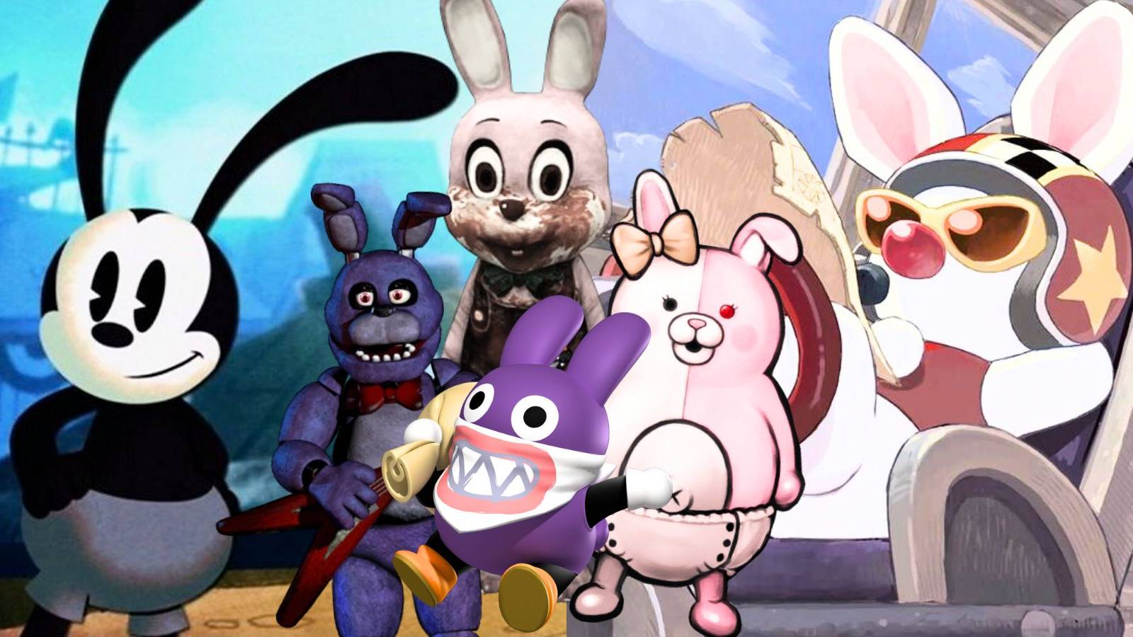 Iconic Video Game Rabbits