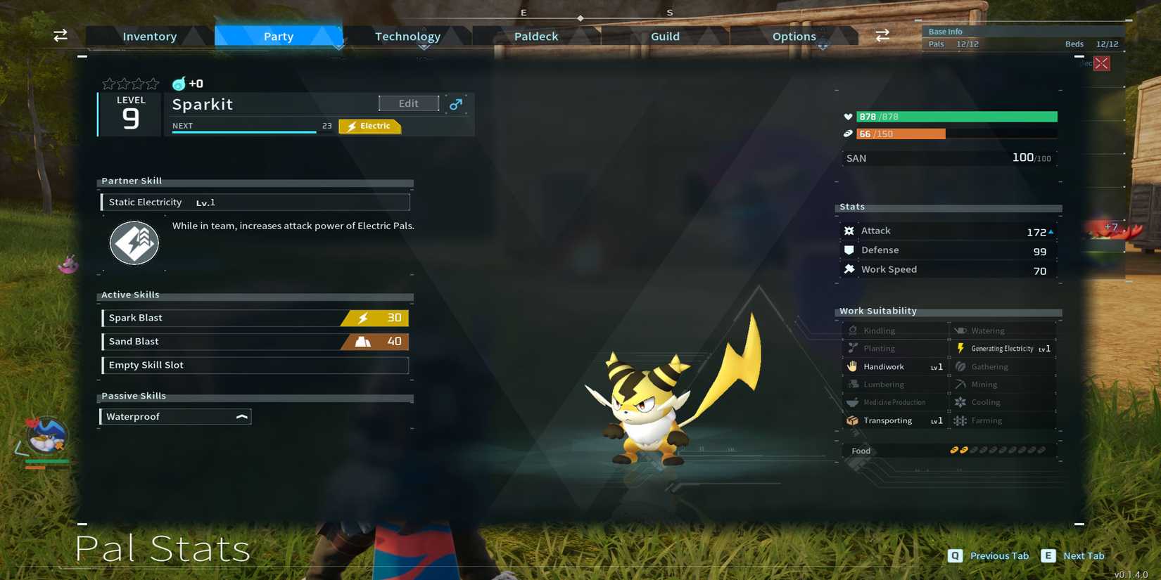 Palworld: Best Pals For Generating Electricity