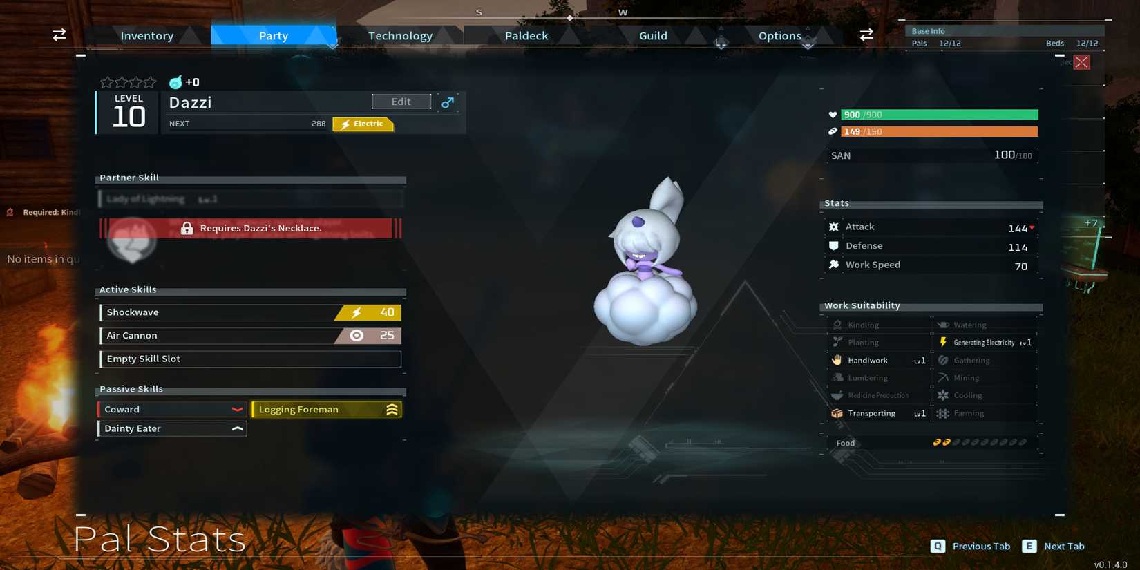 Palworld: Best Pals For Generating Electricity