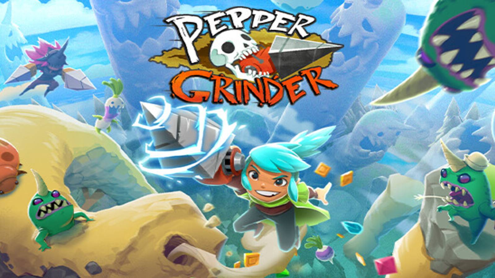 Pepper Grinder Preview: Classic Platforming With a Satisfying Crunch