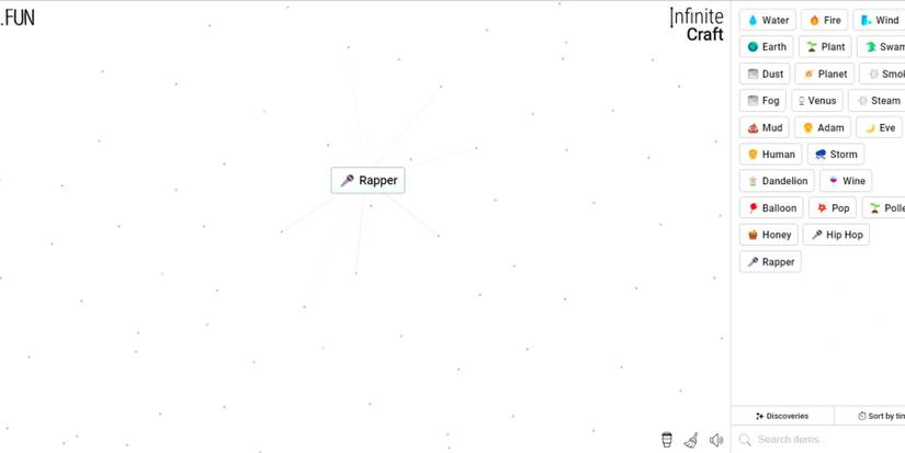 How to Make Rapper in Infinite Craft