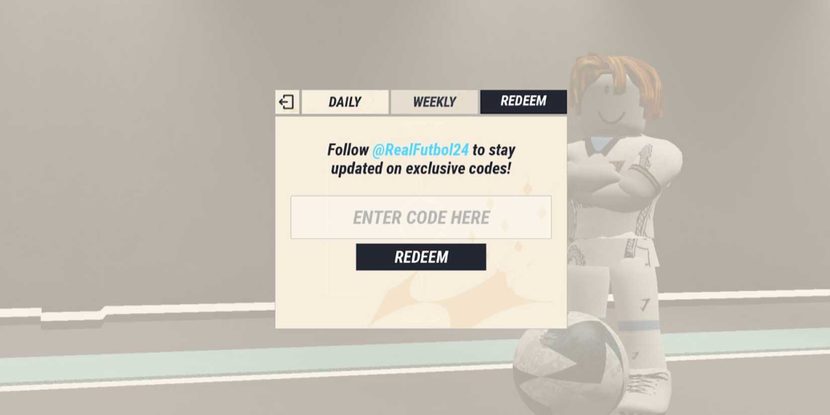 Roblox: Real Futbol 24 Codes