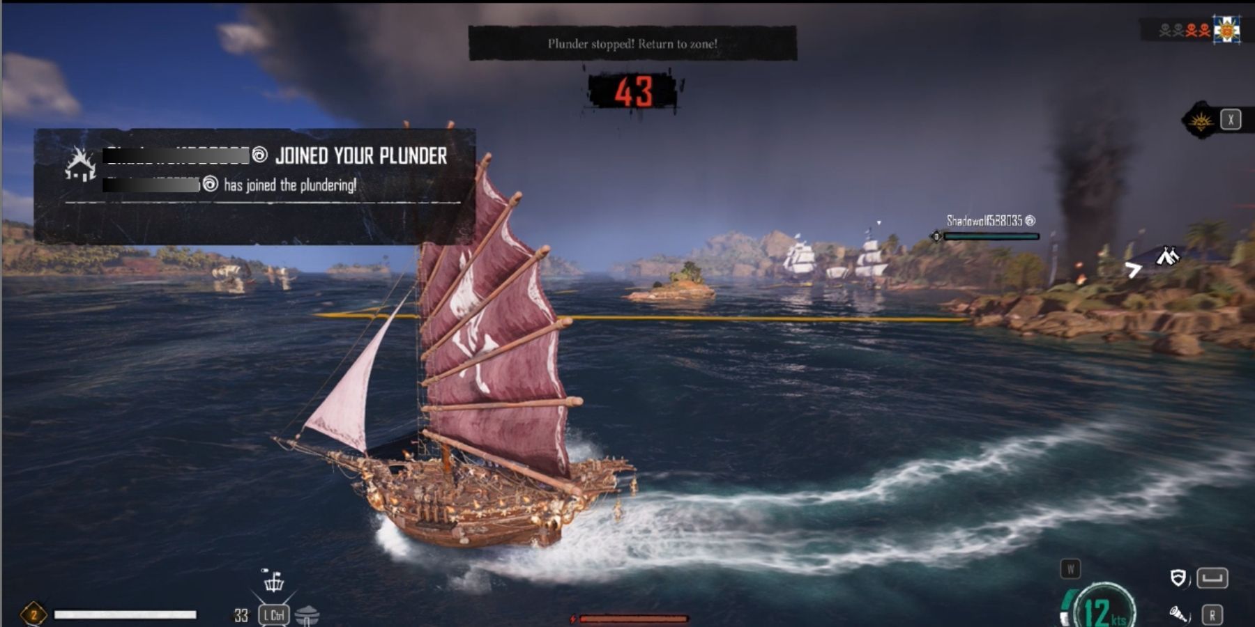 How to Call for Help And Answer Calls In Skull and Bones