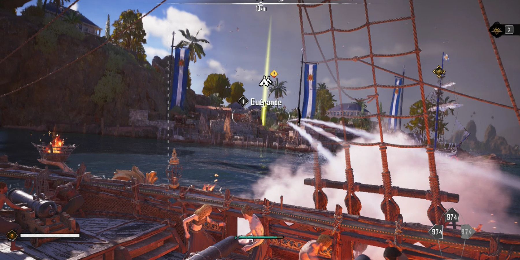 How to Call for Help And Answer Calls In Skull and Bones