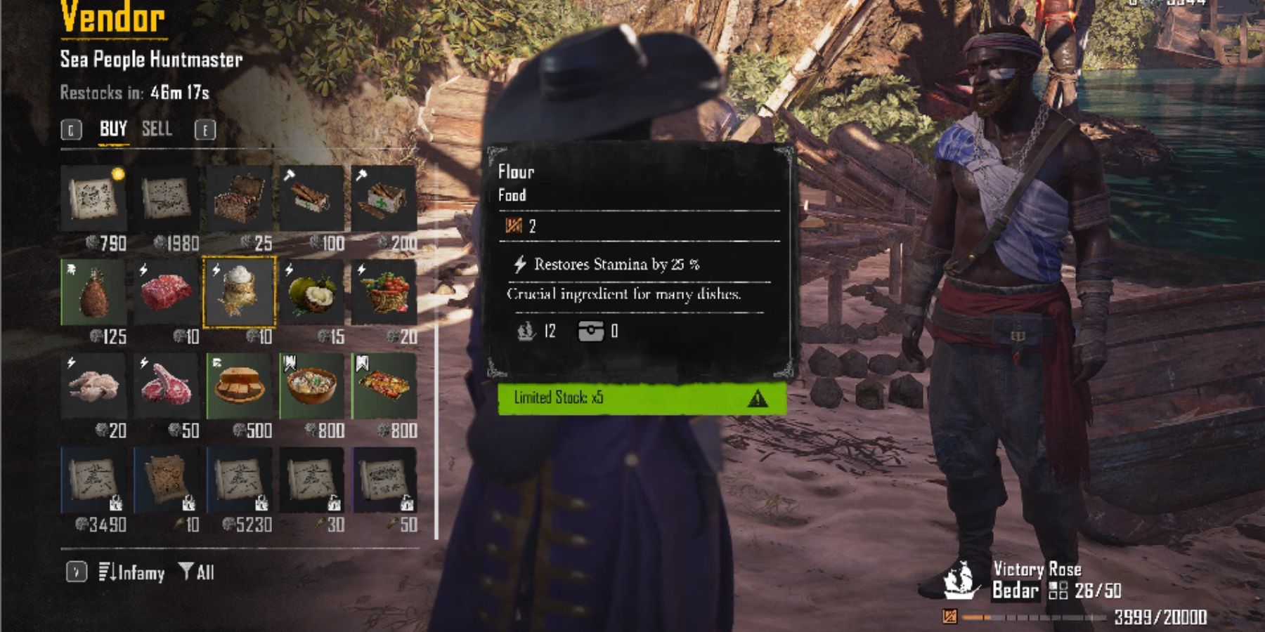 How to Get Flour in Skull and Bones