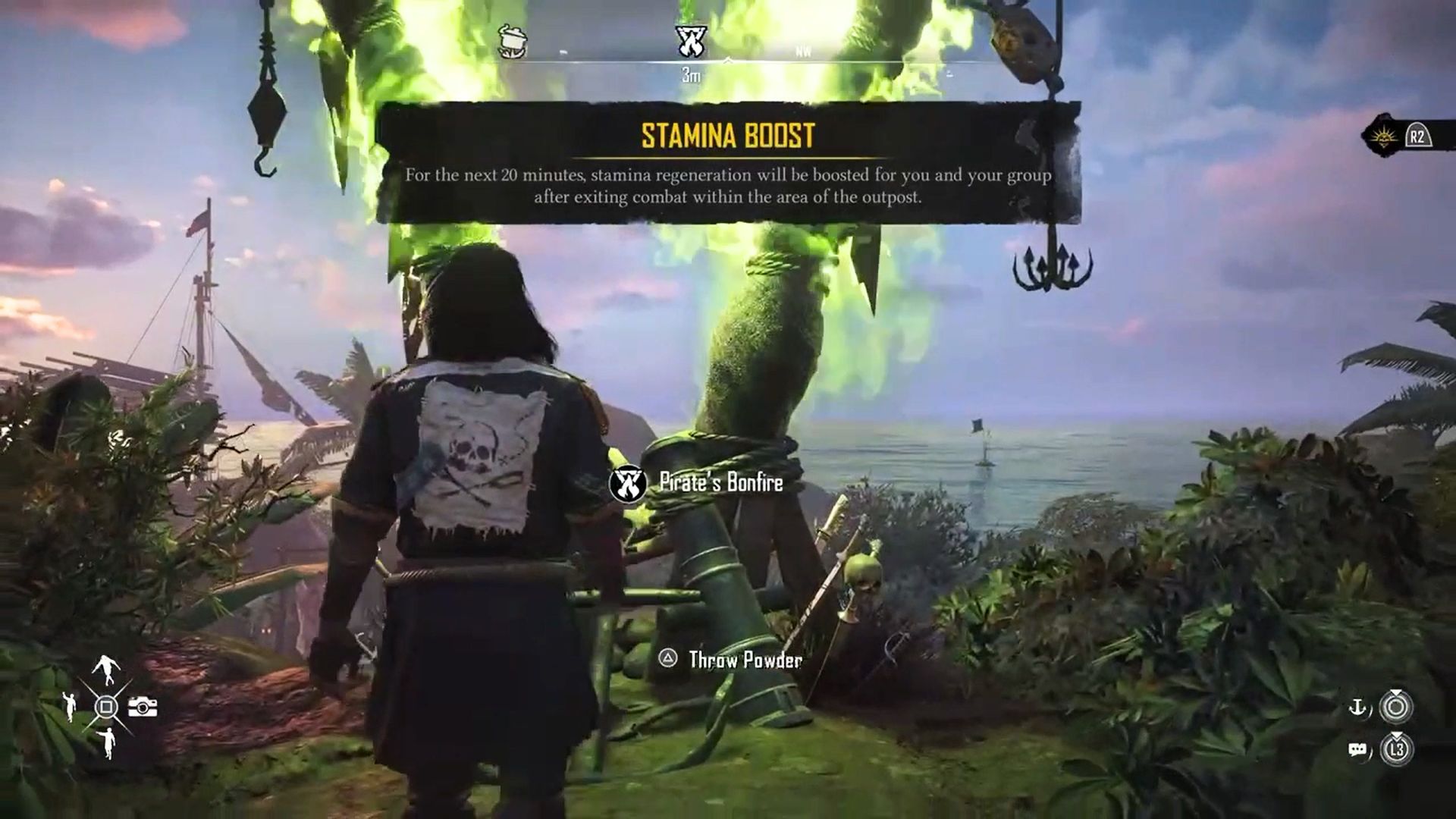 How to Use a Pirate's Bonfire in Skull and Bones