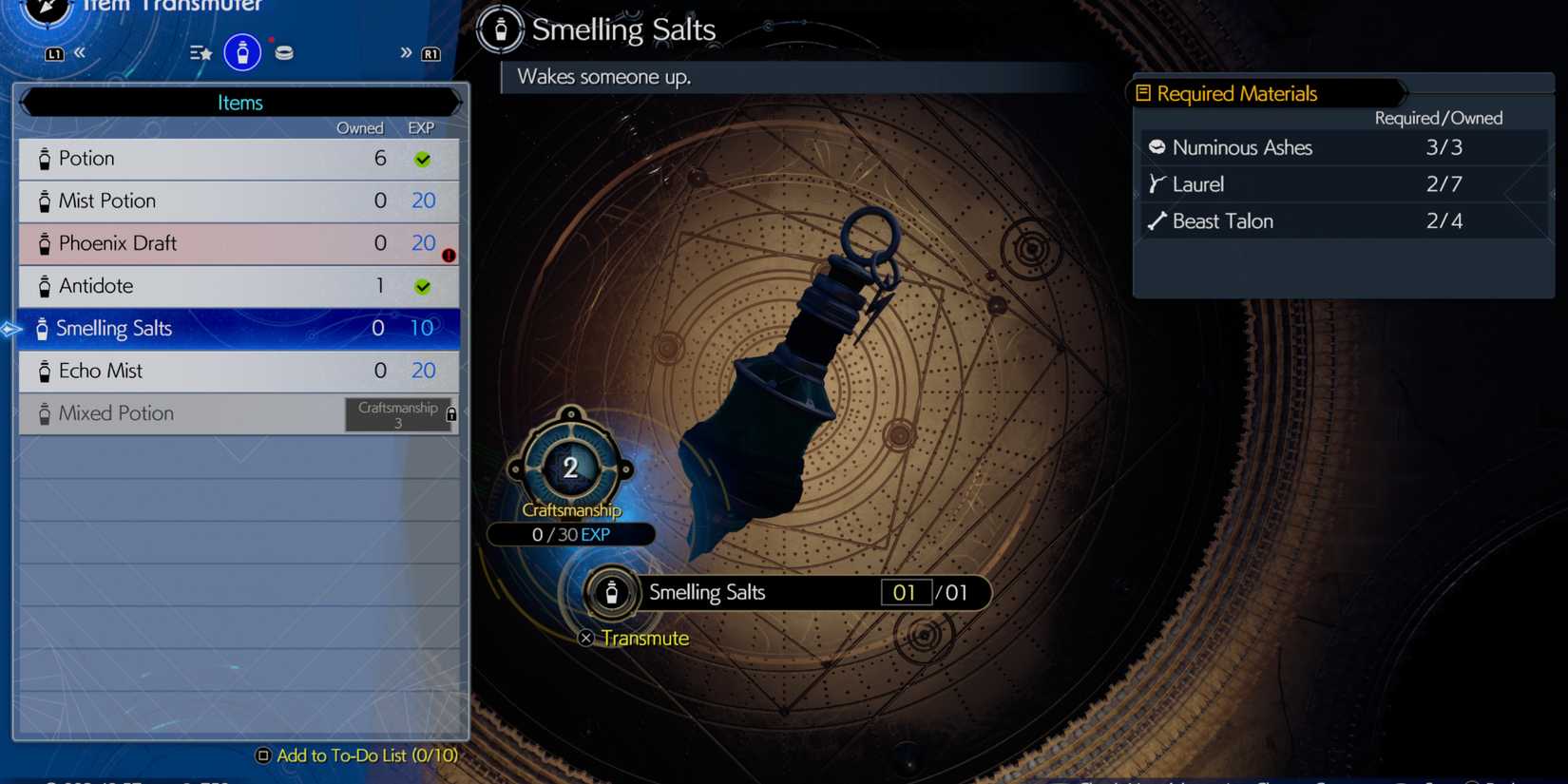 The Best Crafting Systems In Final Fantasy Games, Ranked