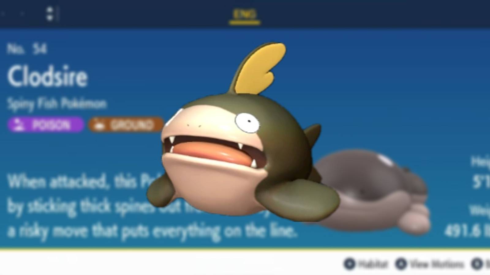 Palworld: Dumud's Paldeck Entry Wouldn't Be Found in a Pokedex