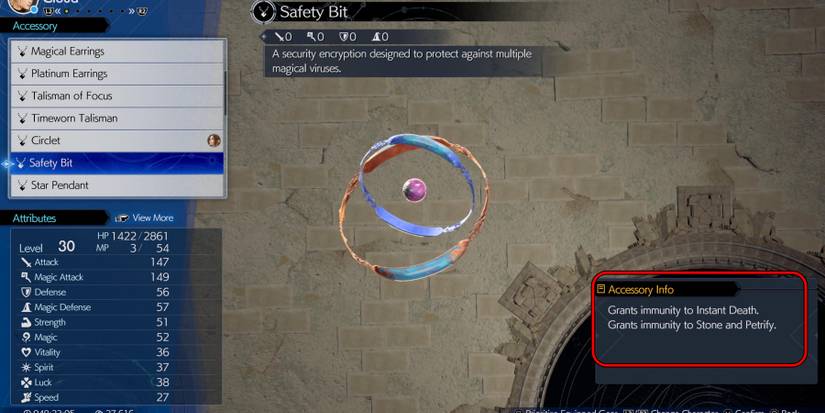 Final Fantasy 7 Rebirth: How to Get the Safety Bit (Instant Death Immunity)