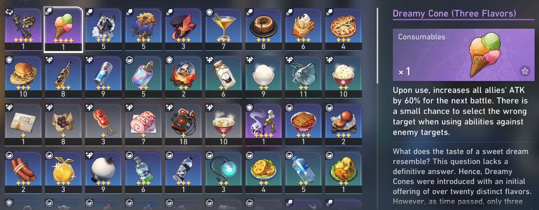 Honkai Star Rail Goes the Extra Mile for Consumable Item Design