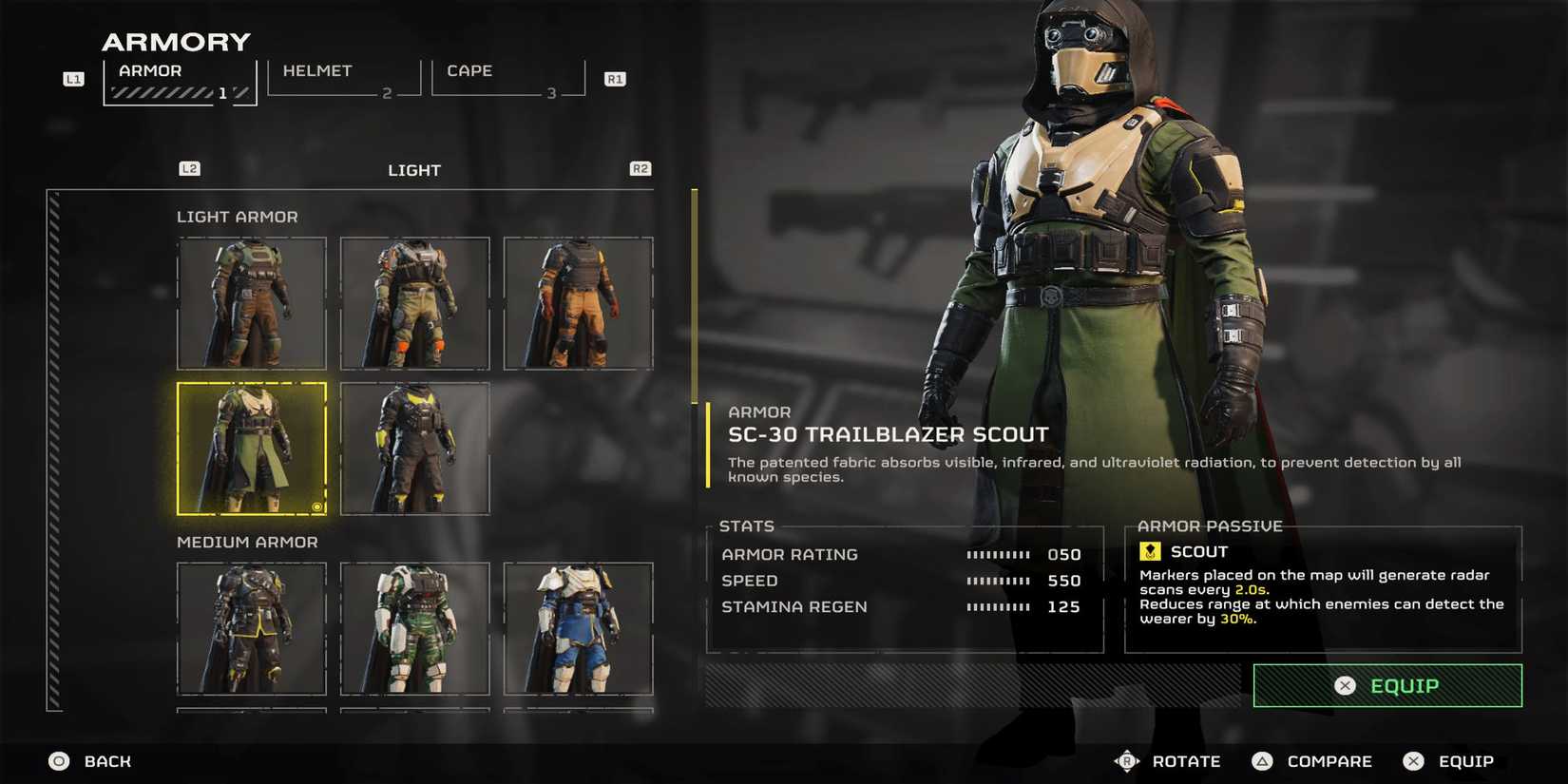 Best Light Armor In Helldivers 2