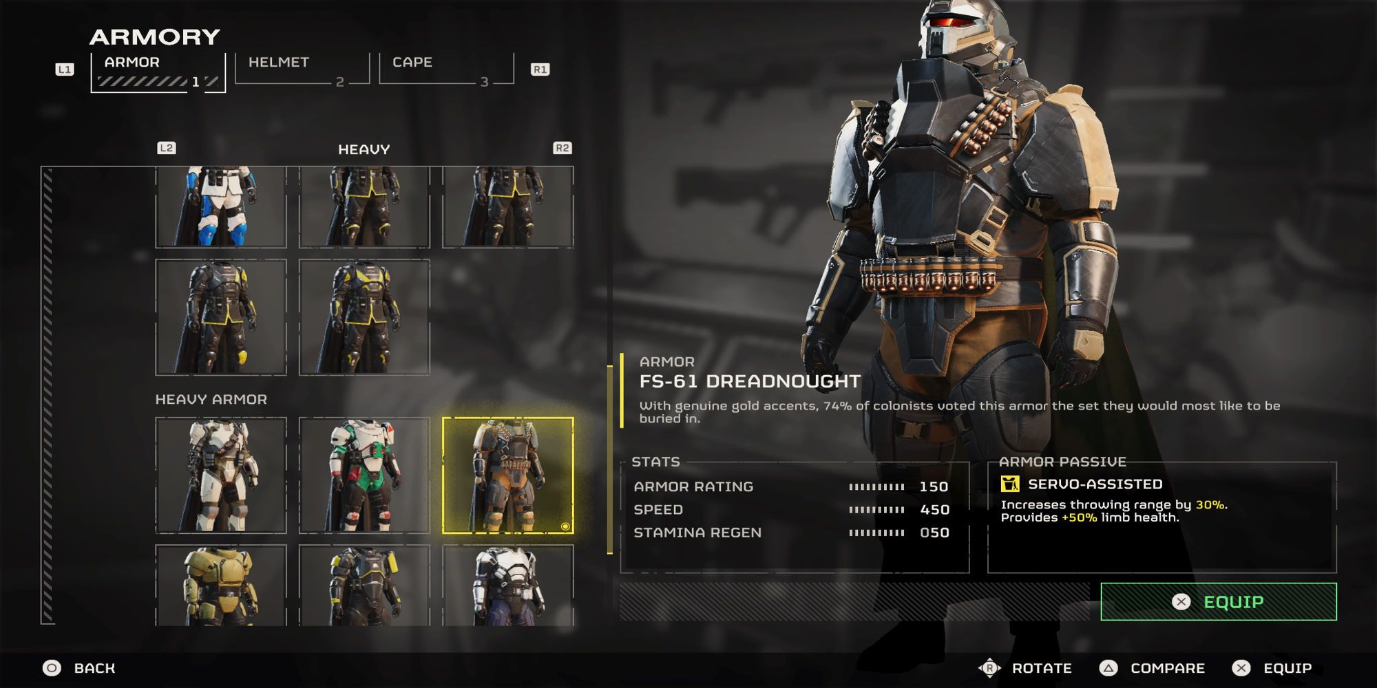 Best Heavy Armor In Helldivers 2