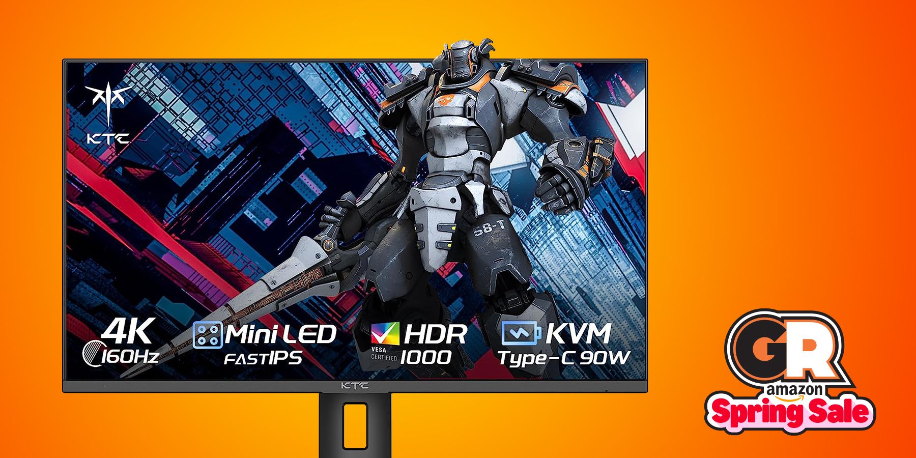 Here's a Best-Ever Deal on 27-Inch 4K Gaming Monitor During Amazon's Spring Sale