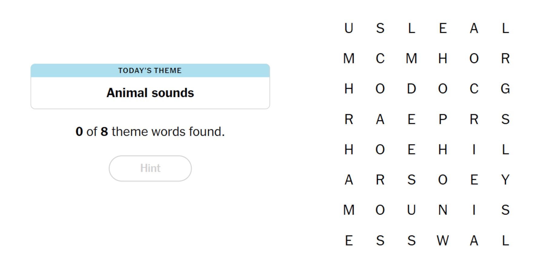 New York Times Strands Hints and Answers for March 22, 2024