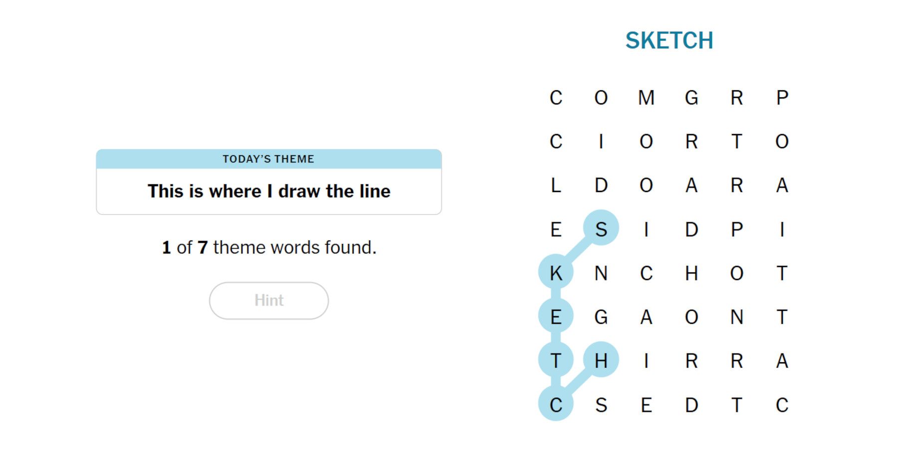 New York Times Strands Hints and Answers for March 27, 2024